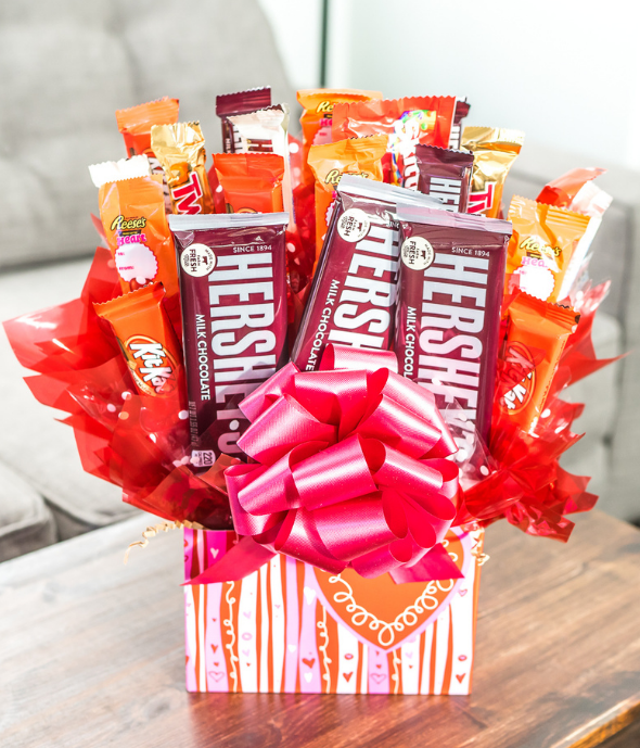 Homemade Candy Bar Baskets Martha Stewart Sweets Gift Basket, 1